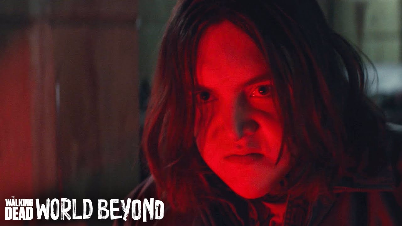 Spoilers The Walking Dead World Beyond Talked About Scene Season 1